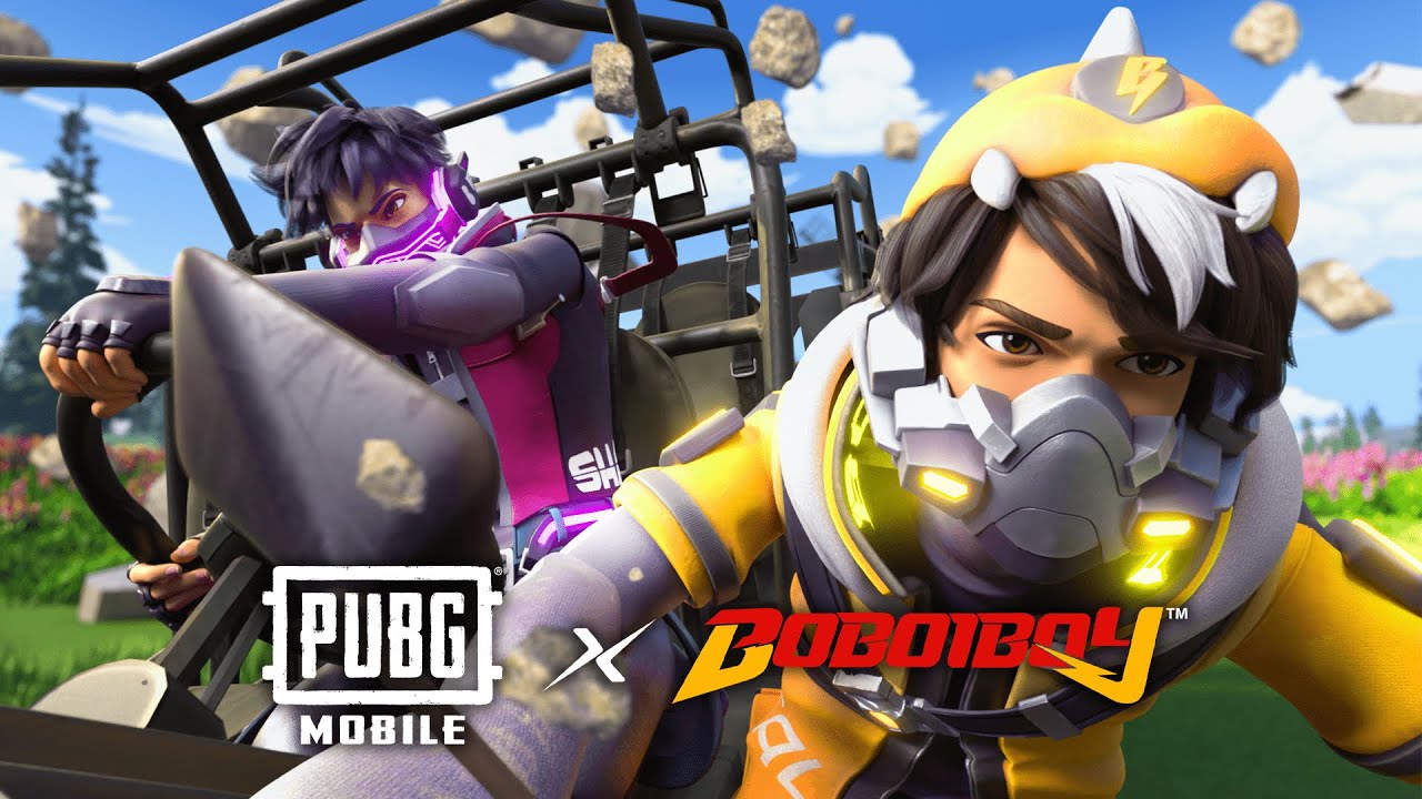 PUBG Mobile x BoBoiBoy – Membawakan Beg, Helmet, Payung Terjun, & Pek ...