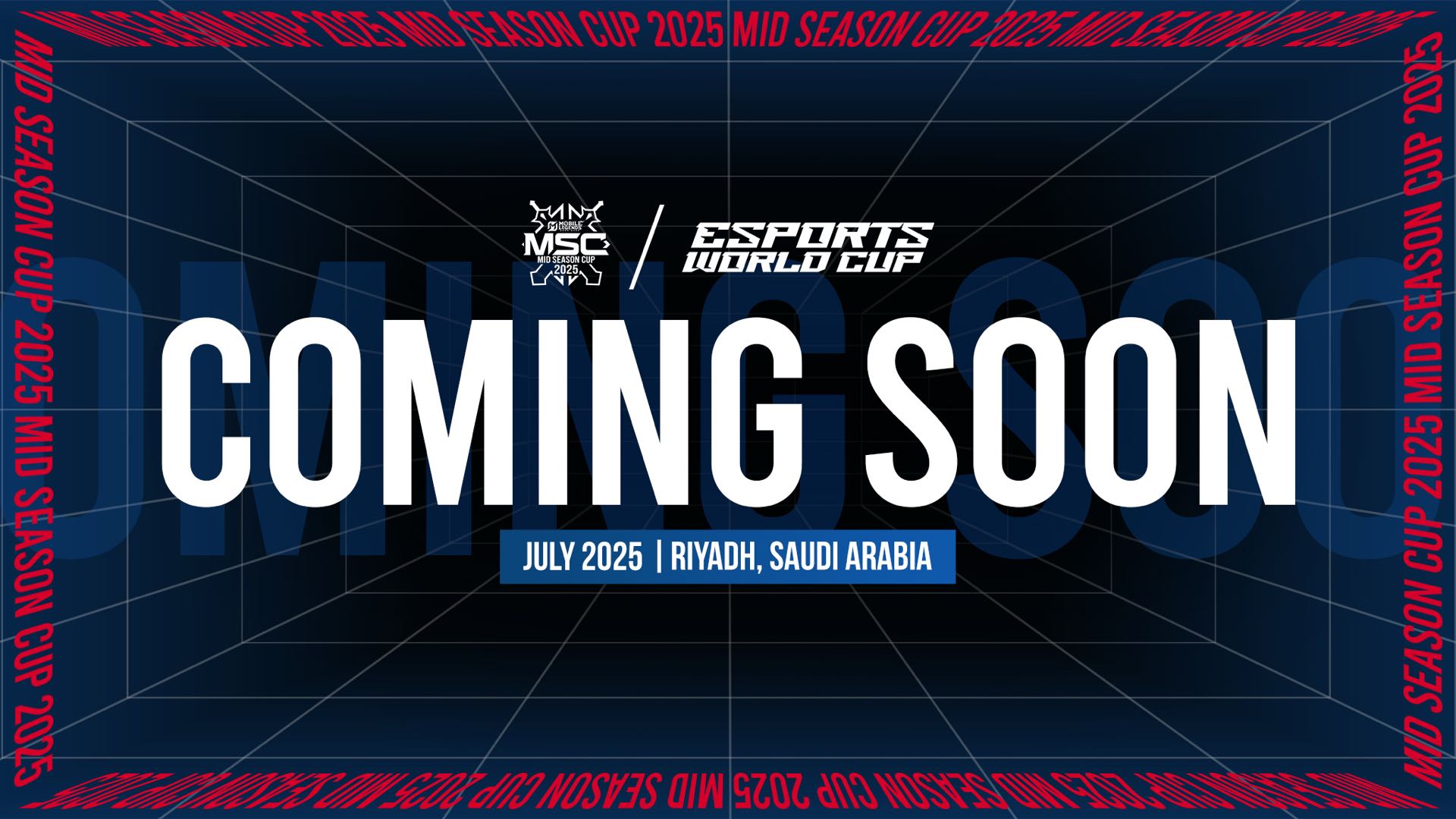 EWC x MSC 2025 Saksikan Kemunculan 16 Wilayah Termasuk Jepun & Vietnam ‣ Arked MY