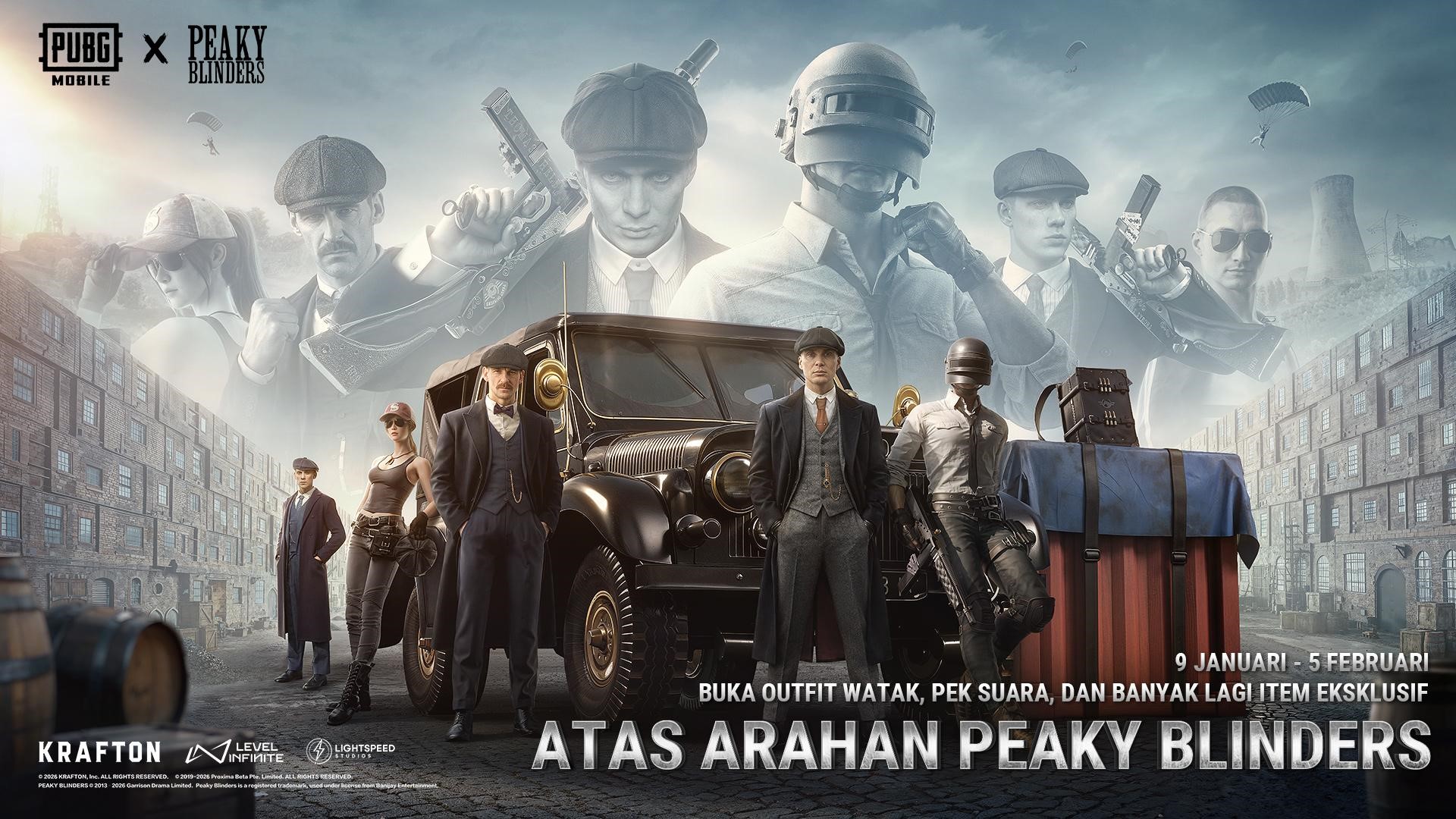 PUBG MOBILE x Peaky Blinders Rasmi Dilancarkan – Shelby Masuk Medan ...